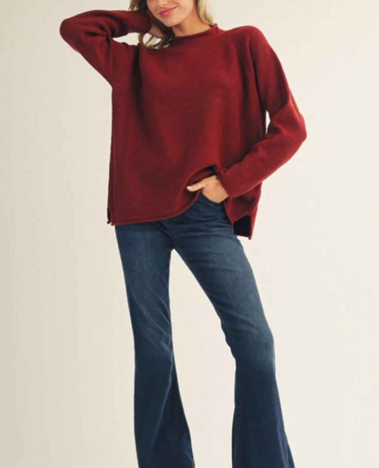Merlot Moment Sweater – Gypsy Corner Boutique